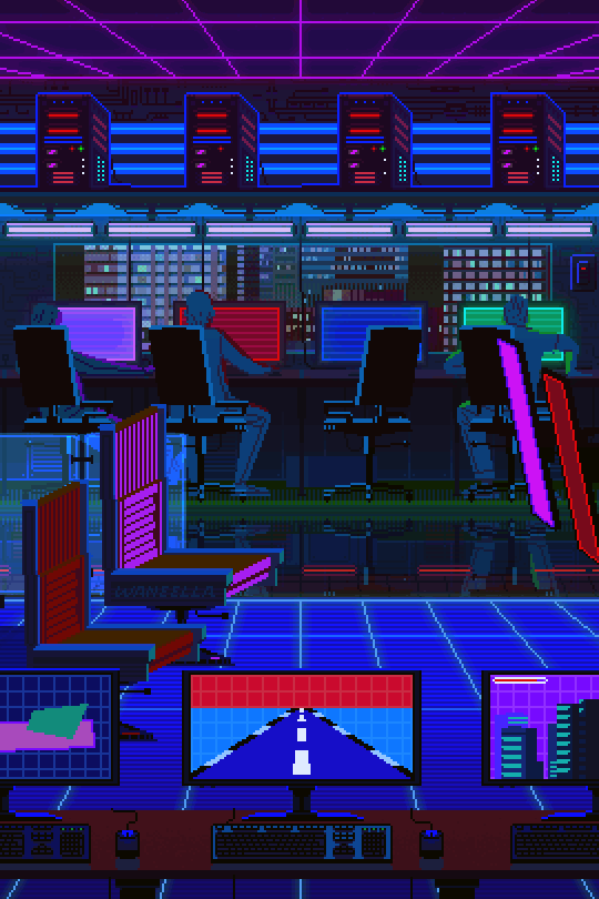 » Waneella, une pixel artiste très étonnante